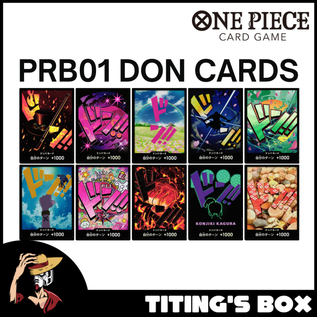 [JP] One Piece TCG PRB01 Non Holo Don Cards | Shopee Philippines