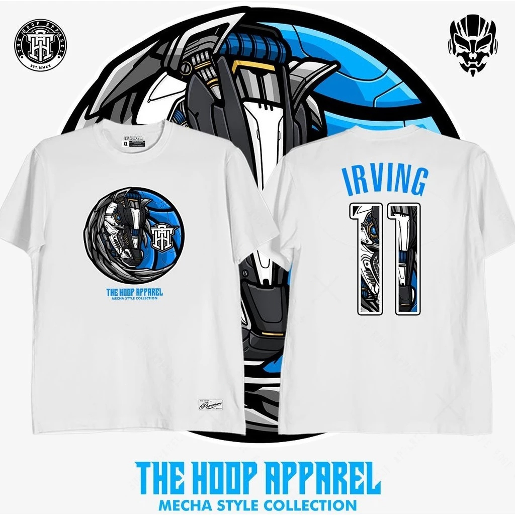 THE HOOP APPAREL MAVERICKS MECH STYLE GRAPHIC COTTON TSHIRT FOR MEN AND ...