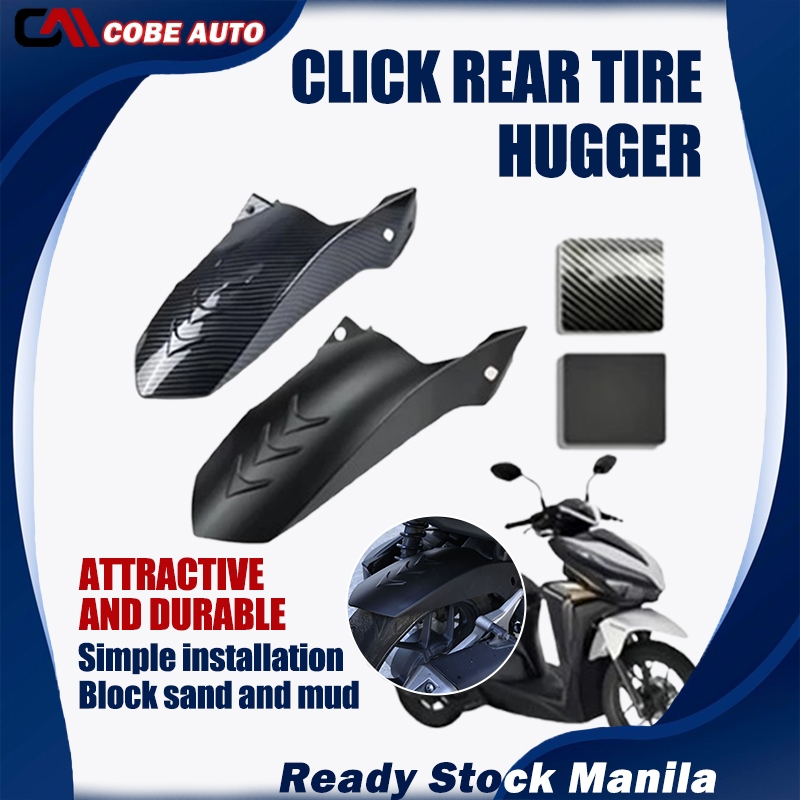 Rear Tire Hugger Honda Click v2/v4/v3 125i 150i Carbon White For ...