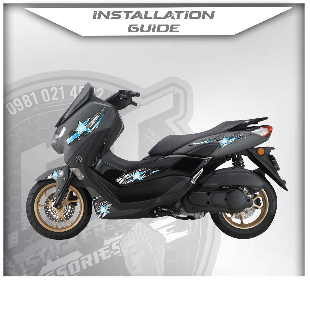 Nmax V2 Star Edition Stripping Sticker Decals 2025 | Shopee Philippines