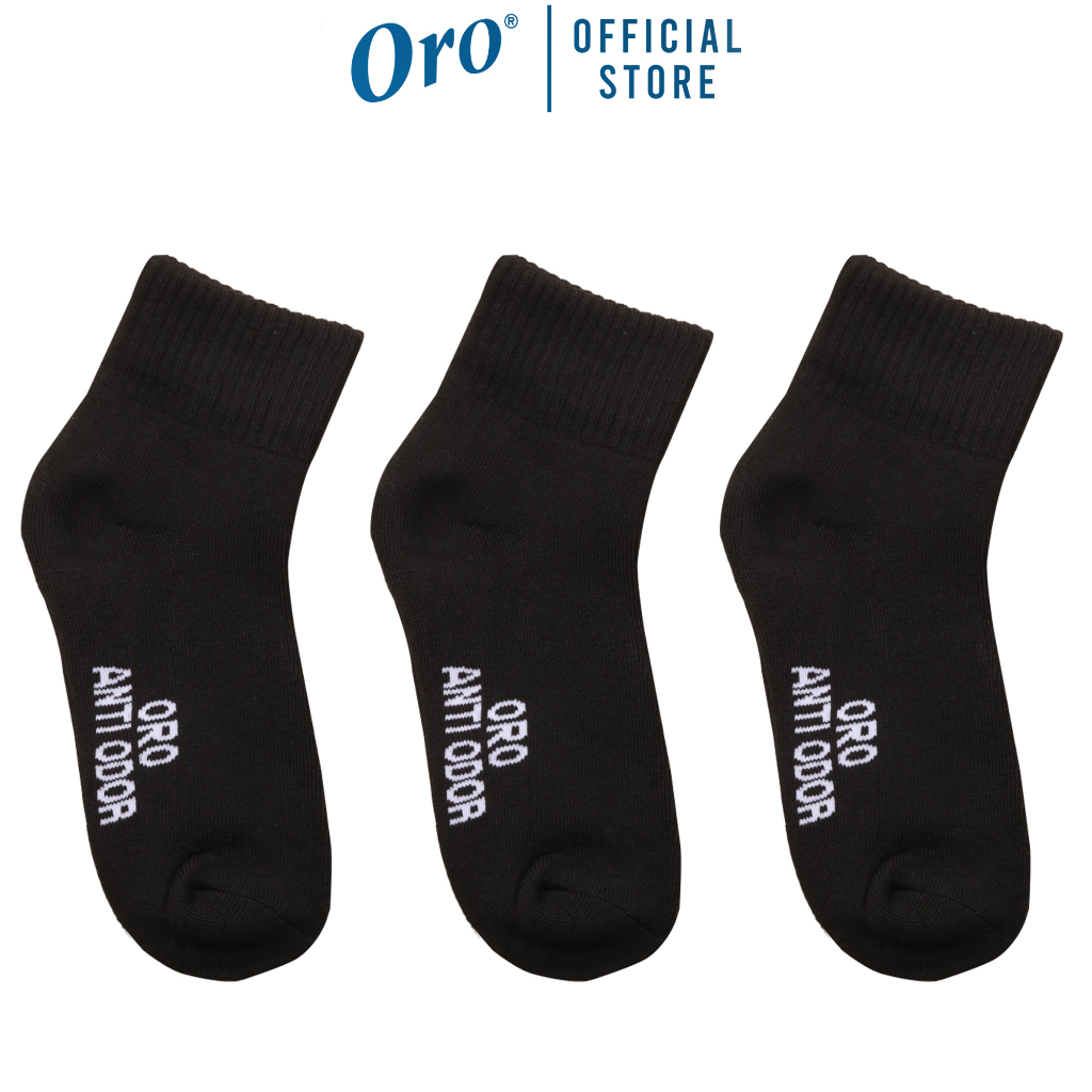 Oro Anti-Odor Men's Socks – 3 Pairs | Shopee Philippines