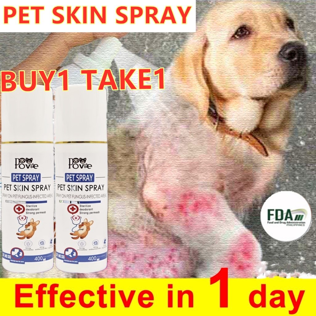 【B1 T1】Pet Wound Spray For Dogs＆ Cats 400ML Wound Repair Fluid Pet ...