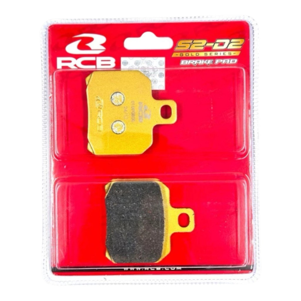 RCB BRAKE DISC PAD S2-D2 SERIES MIO i125/ SNIPER/ CBR150/ RS150R/ R3 ...