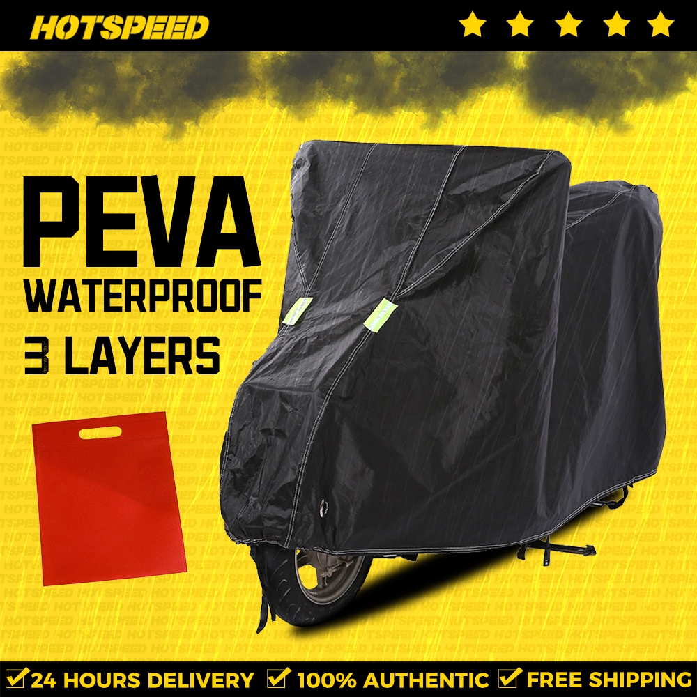HOTSPEED 3 Layers Motorcycle Cover Waterproof Motor Cover For Honda ...