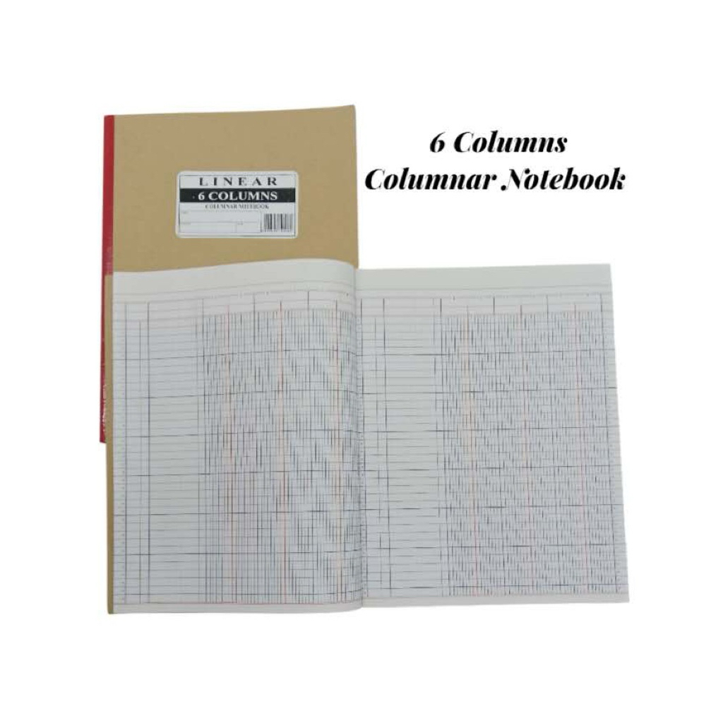LINEAR COLUMNAR NOTEBOOK | Shopee Philippines