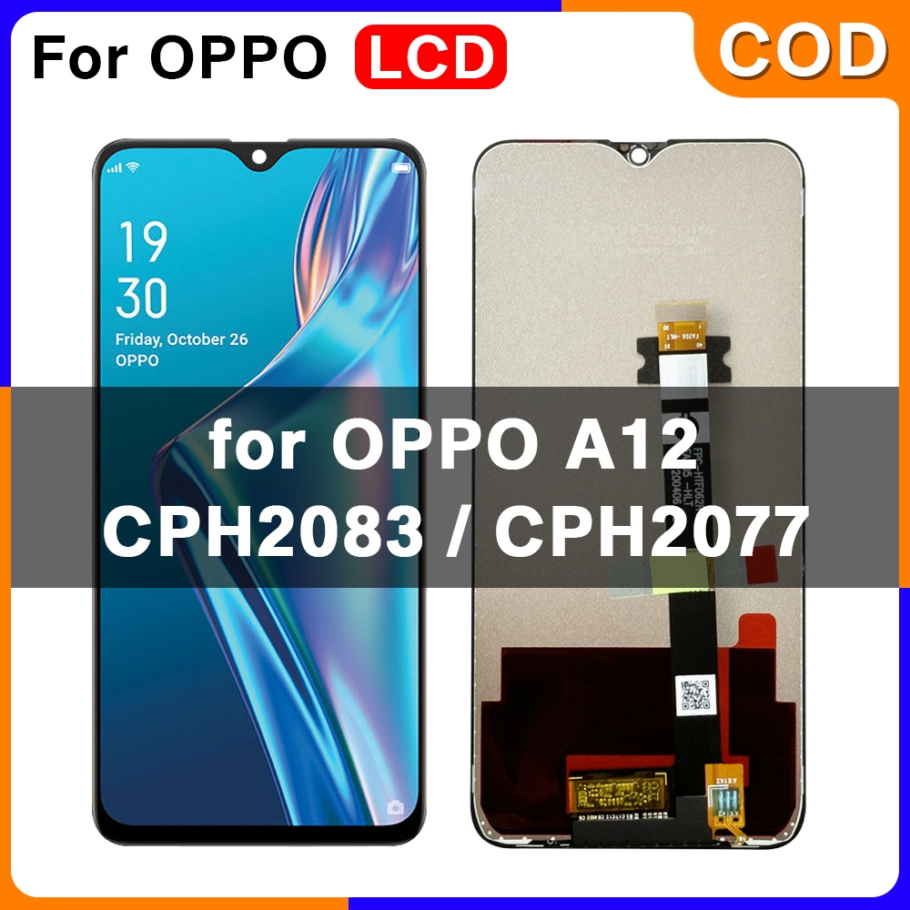 LCD for OPPO A12 LCD Display Touch Screen Digiziter Assembly Pantalla ...