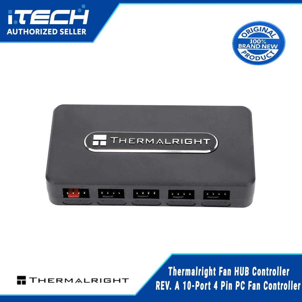 Thermalright Fan HUB Controller REV. A 10-Port 4 Pin PC Fan Controller | Shopee Philippines