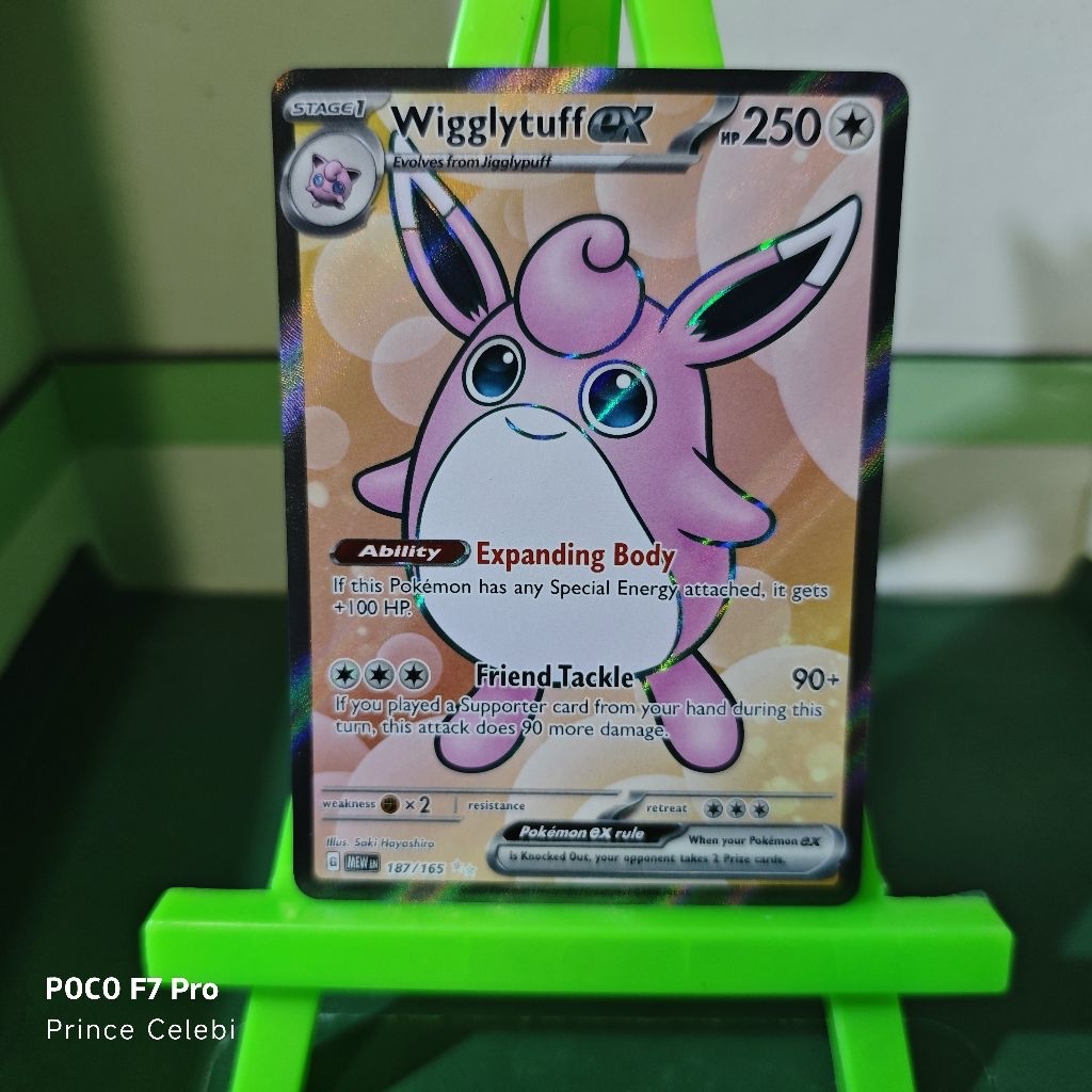 Pokemon TCG - Wigglytuff ex Full Art | Shopee Philippines