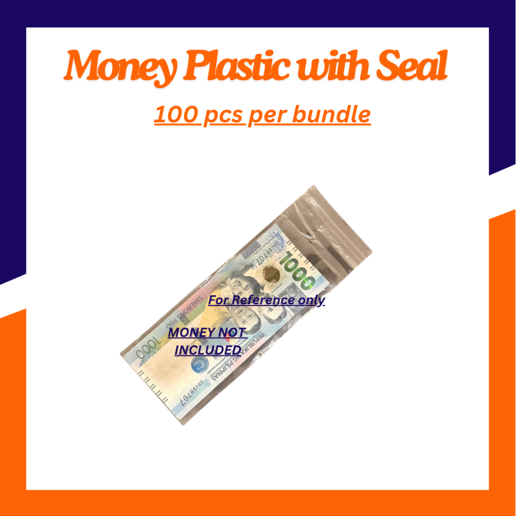 Bouquet Money Plastic with adhesive (100 pcs) | Shopee Philippines