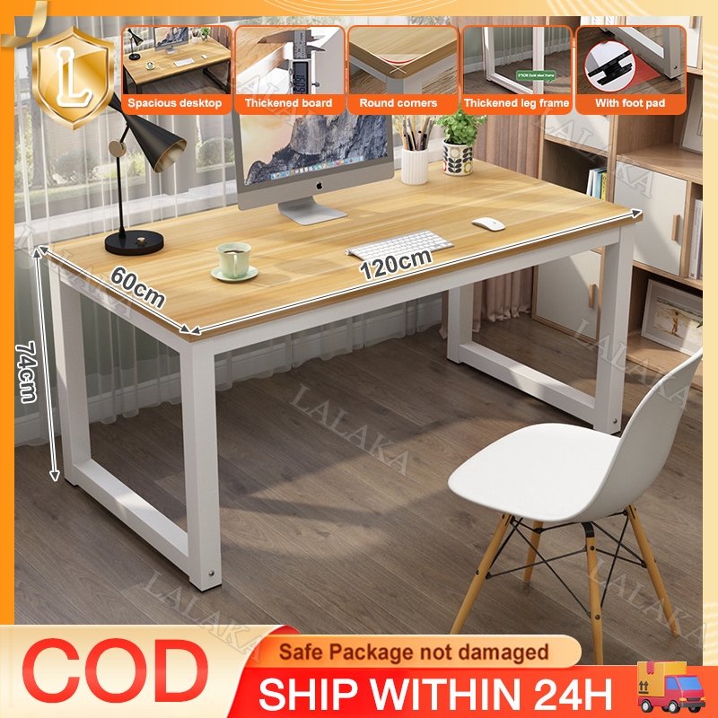 Computer Table Desk Wood Office Desk Office Table Student Study Table ...