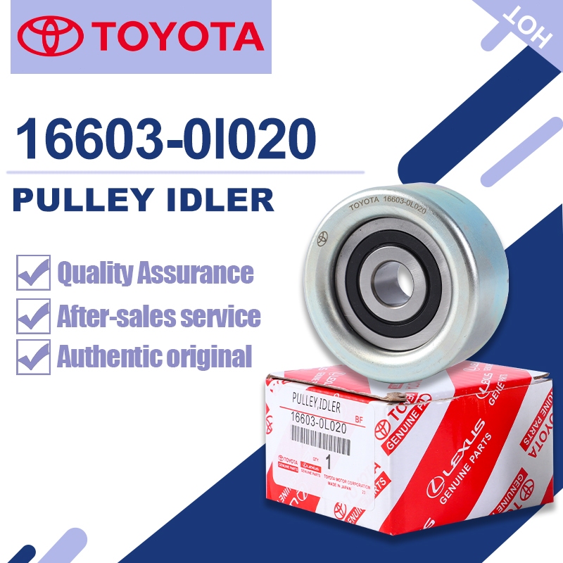 TOYOTA 16603-0L020 Pulley Idler For Toyota Innova Fortuner Hilux 2005 ...
