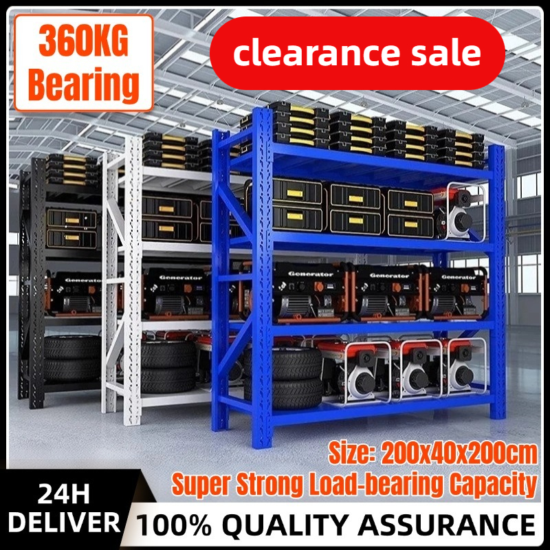 Heavy Duty Storage Rack Warehouse Shelves Multi-layer Racks Heavy-duty ...