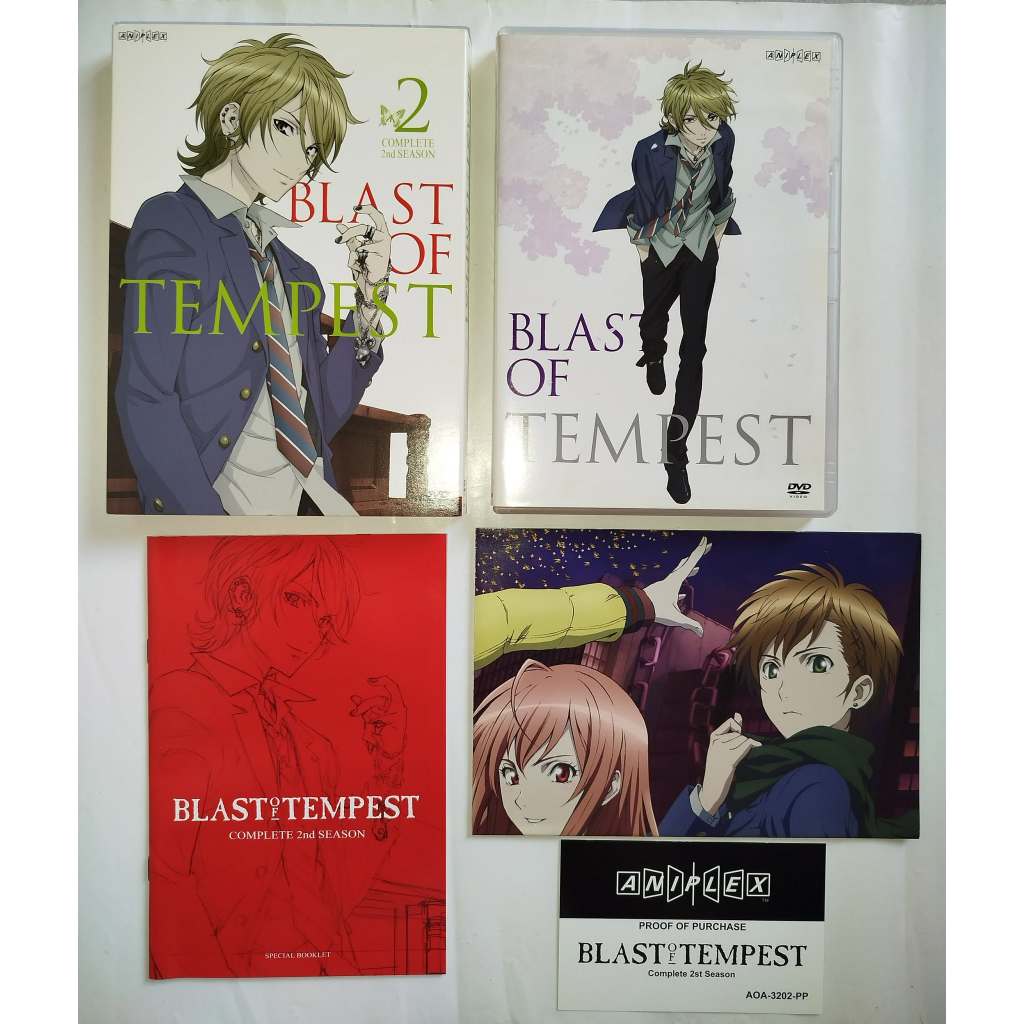 Blast of Tempest Zetsuen no Tempest 2nd Season Complete Anime DVD ...