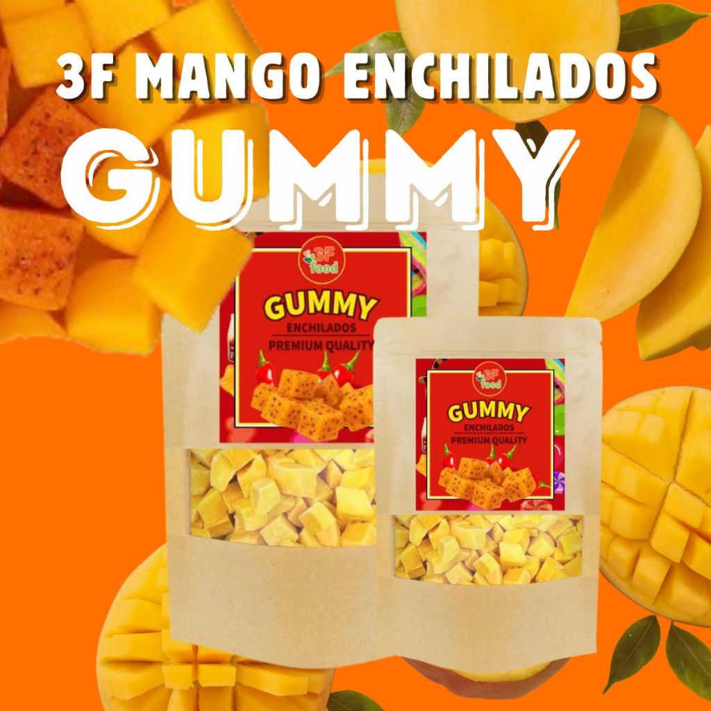NO SAUCE INCLUDED - Mango Enchilados Dried Mango Gummies Candy 250g ...