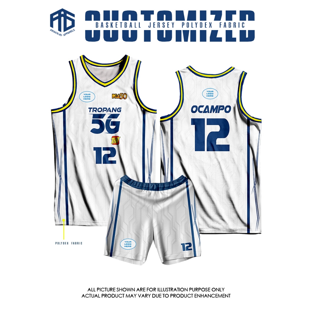 TNT 5g roster CUSTOMIZED BASKETBALL JERSEY FULL SUBLIMATION | Shopee ...