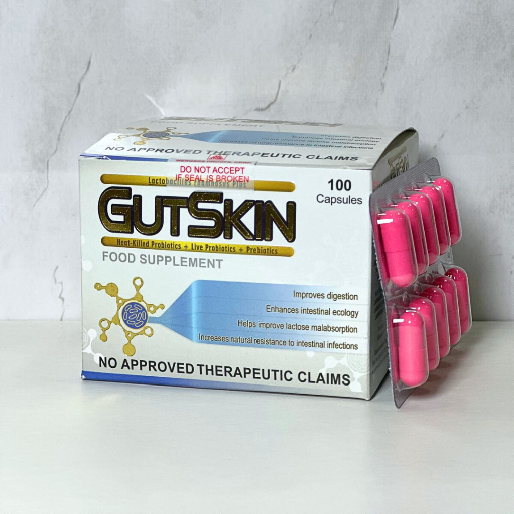 GUTSKIN ORAL CAPSULES (GUT PROBIOTICS - Lactobacillus, Bifidobacterium ...