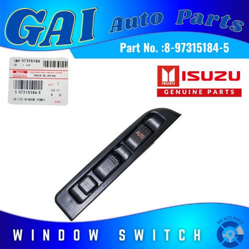 ISUZU Power Window Switch for ISUZU NPR/NKR 24V (8-97315184-5)Genuine ...