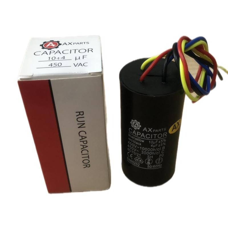 DUAL CAPACITOR 10+4 UF 450 VAC WASHING MACHINE/DRYER | Shopee Philippines