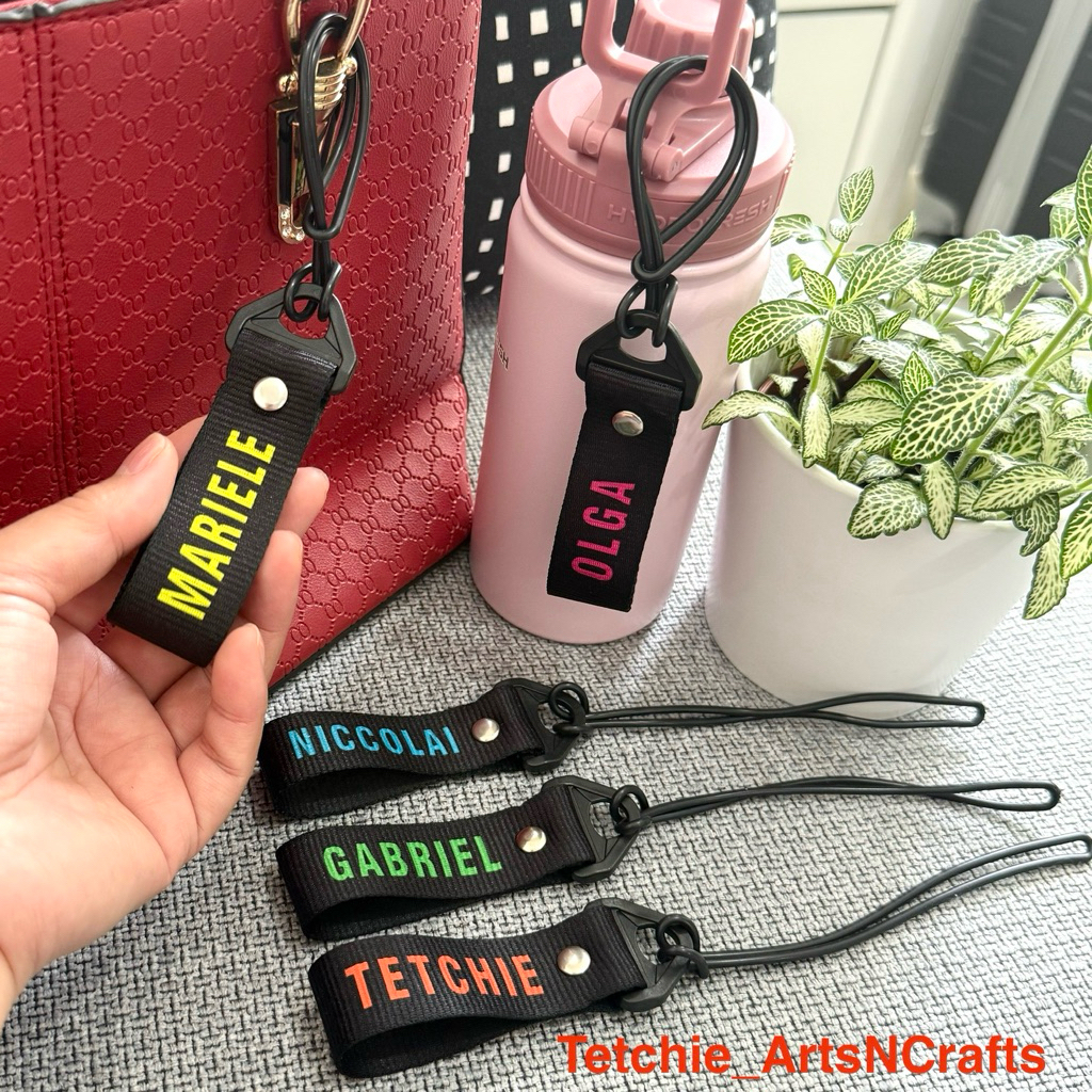 Personalized Mini Luggage Tag / Bagtag with different font color ...