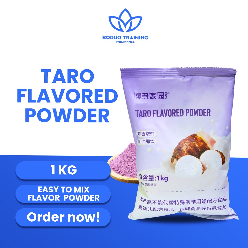 Taro Powder for Taro Milk Tea Smoothie Shake Frappe Baking Premium Taro ...
