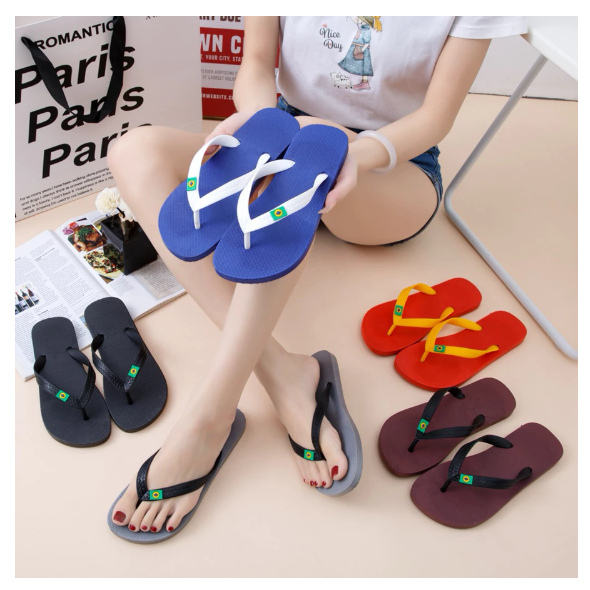 TRENDING SLIPPERS FLIP FLOPS FOR MEN AND WOMEN SIZE 36-44 | Shopee ...