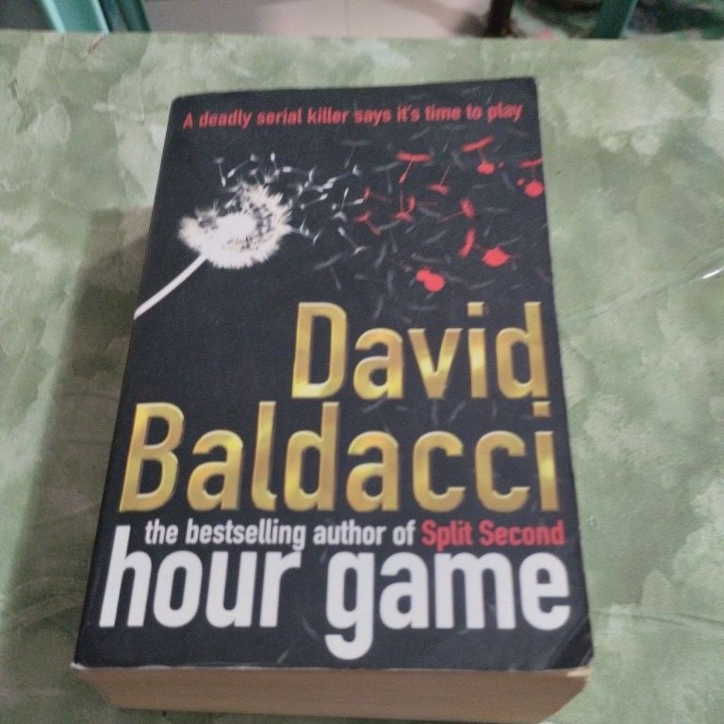 Hour Game by David Baldacci ( Paper Back, Pre-Loved) | Shopee Philippines