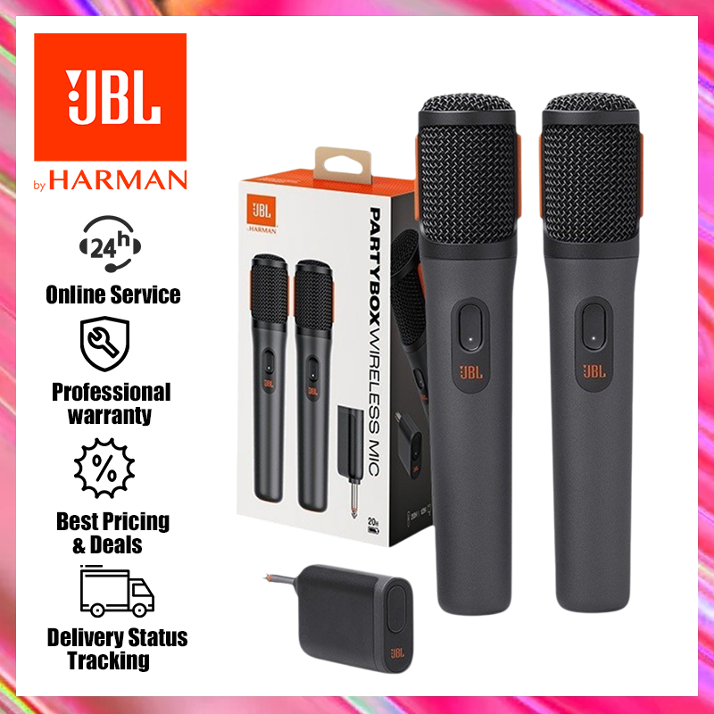 JBL Party Box 2 Pc Wireless Rechargeable Microphone Mic Partybox ...