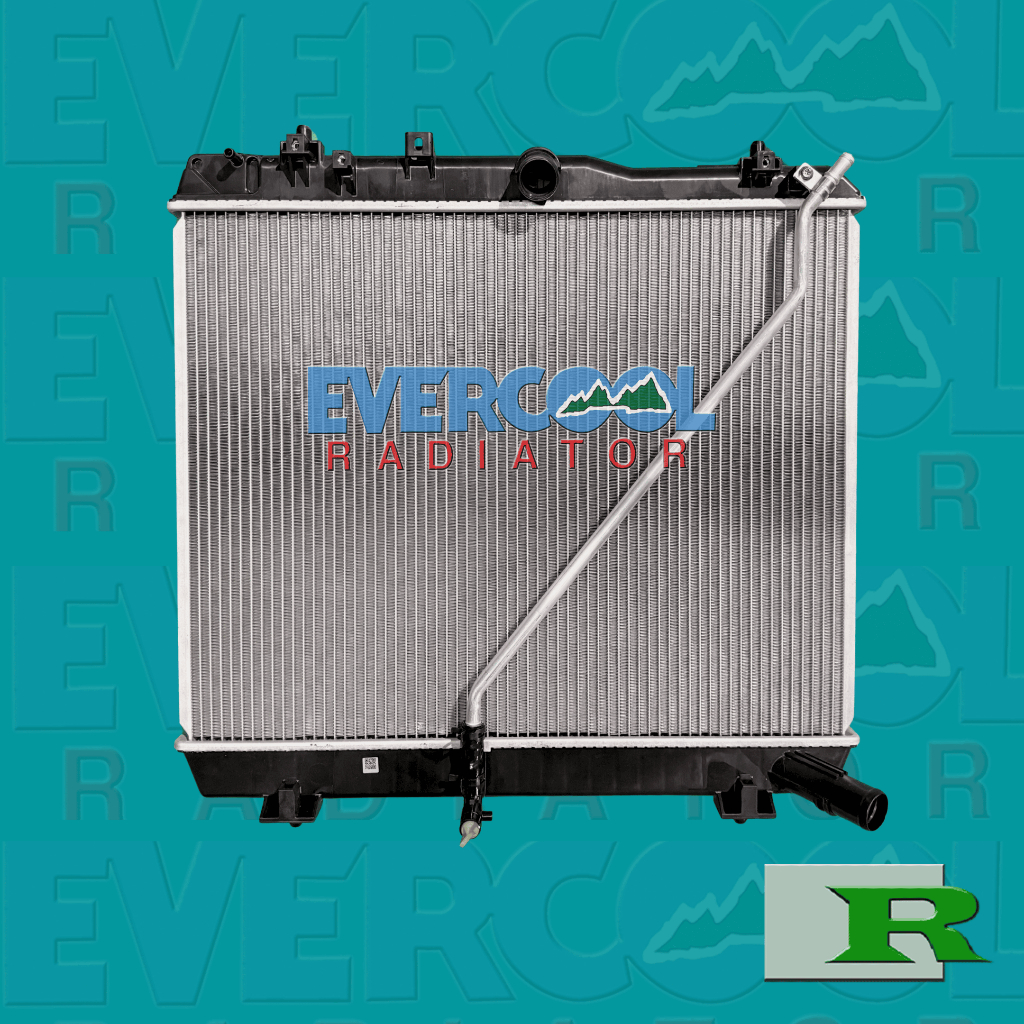 Toyota HiAce 2016-2018 Manual 2 Rows Evercool Plastic Aluminum Radiator ...