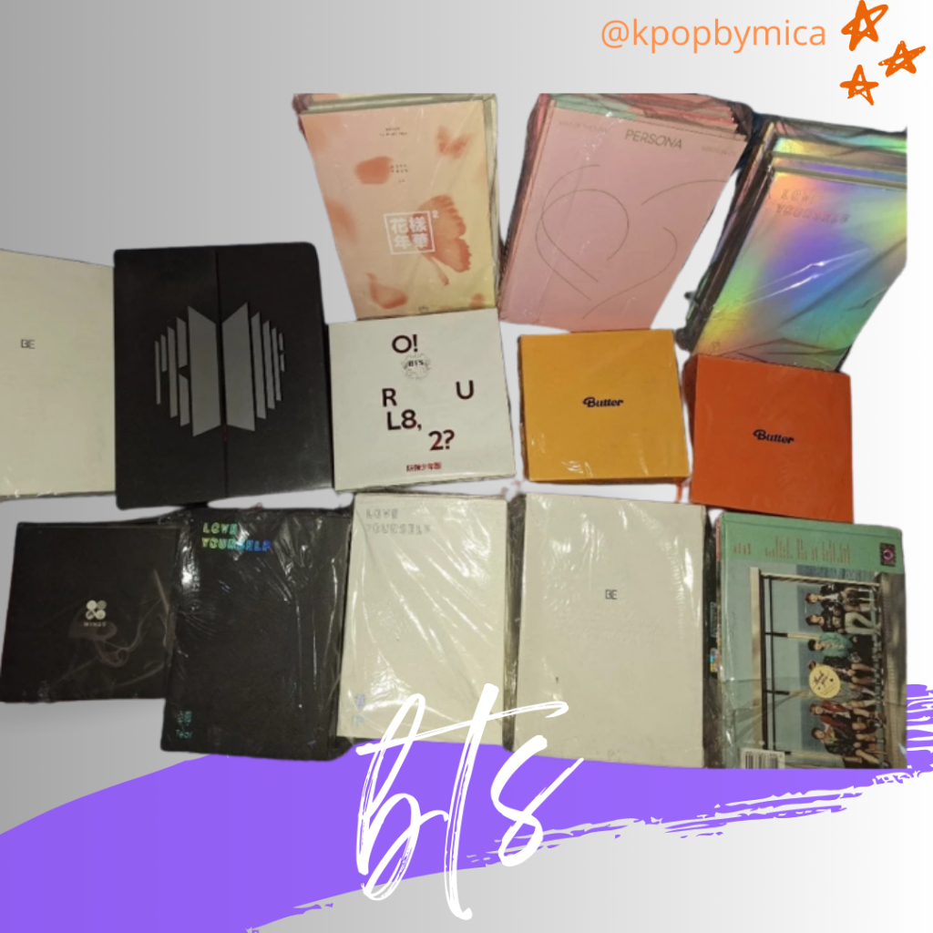 BTS Album Bangtan Album Unsealed / Bangtan Albums No inclusions ...