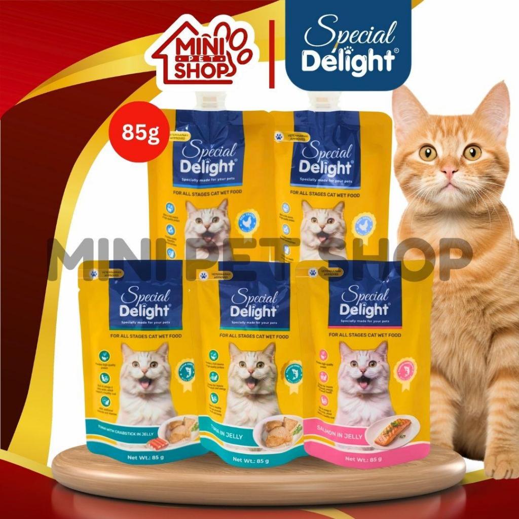 85g Special Delight Cat Cats Wet Food Pouch Pet All Stages Adult Kitten ...