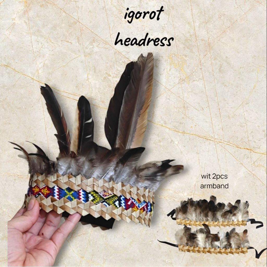ati-atihan headress & armband | Shopee Philippines