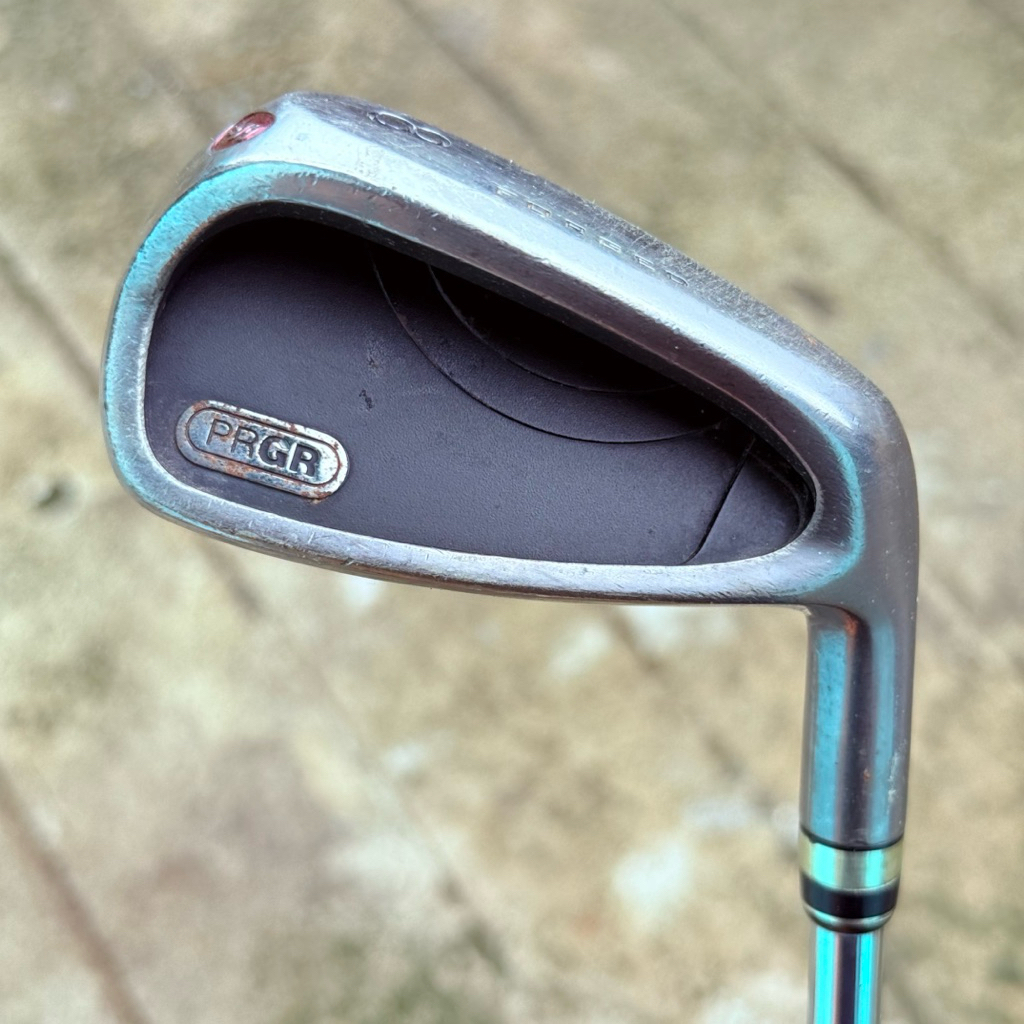 PRGR EGG Forged Single # 8 iron RH Golfclub PRGR Spec Steel 095 Shaft ...