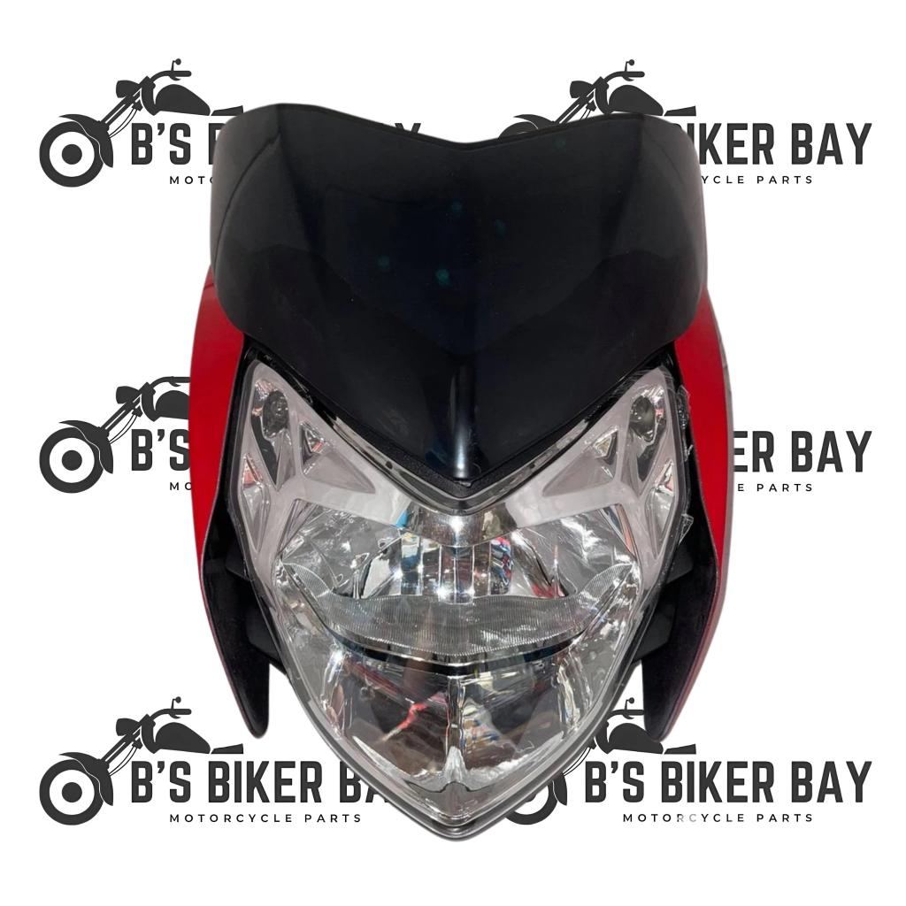 HEADLIGHT ASSY ROUSER 135 WITH BULB AND HARNESS | Shopee Philippines