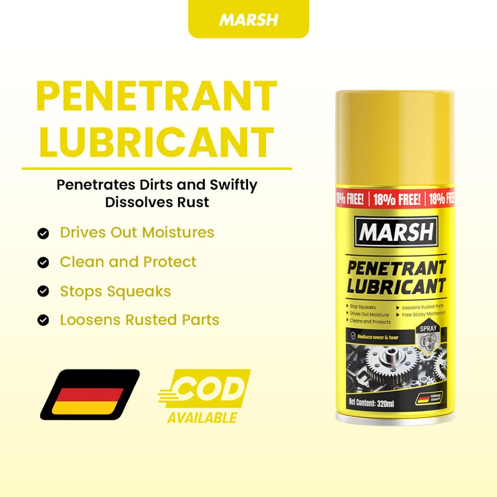 Marsh Multi-purpose Oil Penetrating Oil Fluid Loosen Rust Corrosion ...