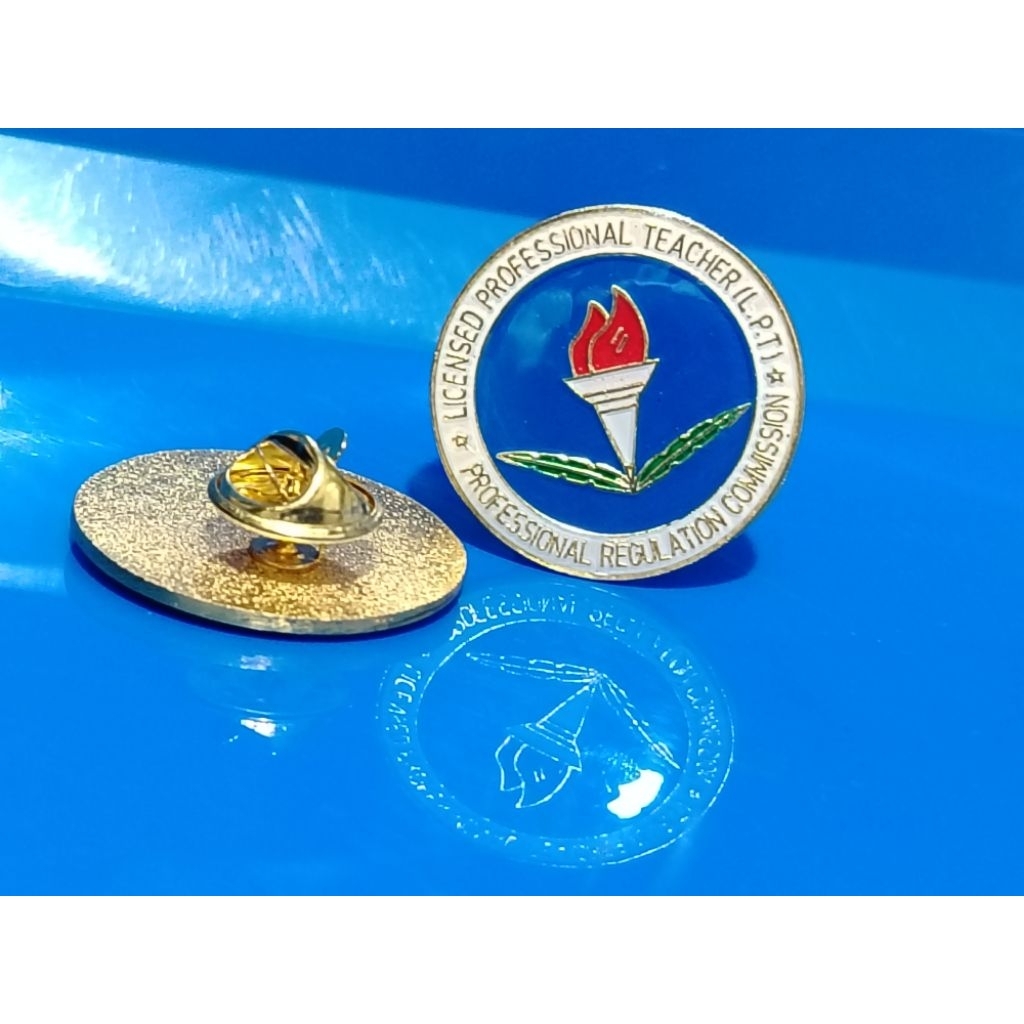 Licensed Professional Teacher "LPT" pin non fading laminated with box ...