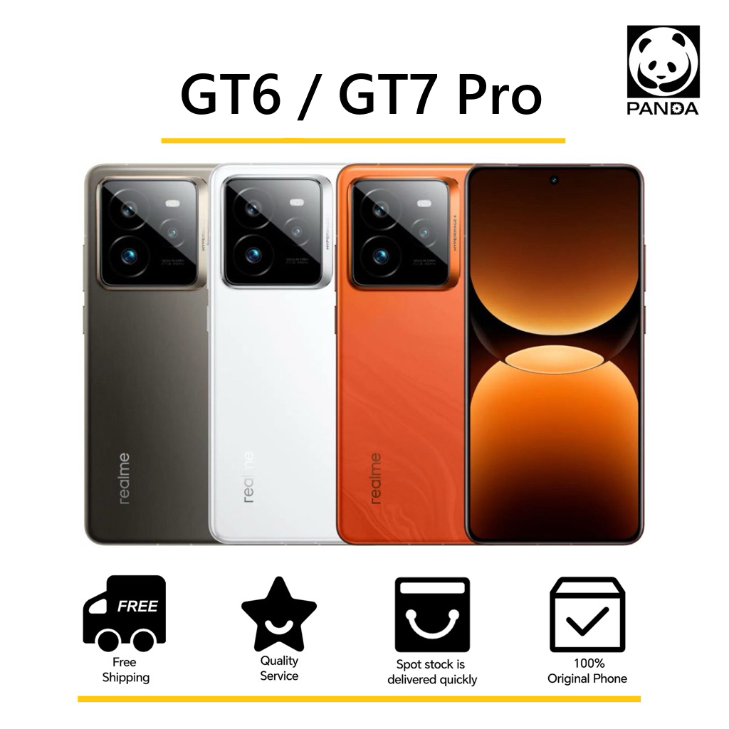 [FastShip]Real-me GT6/GT7 Pro 5G /6500mAh/Snapdragon 8 Elite/Dual SIM ...
