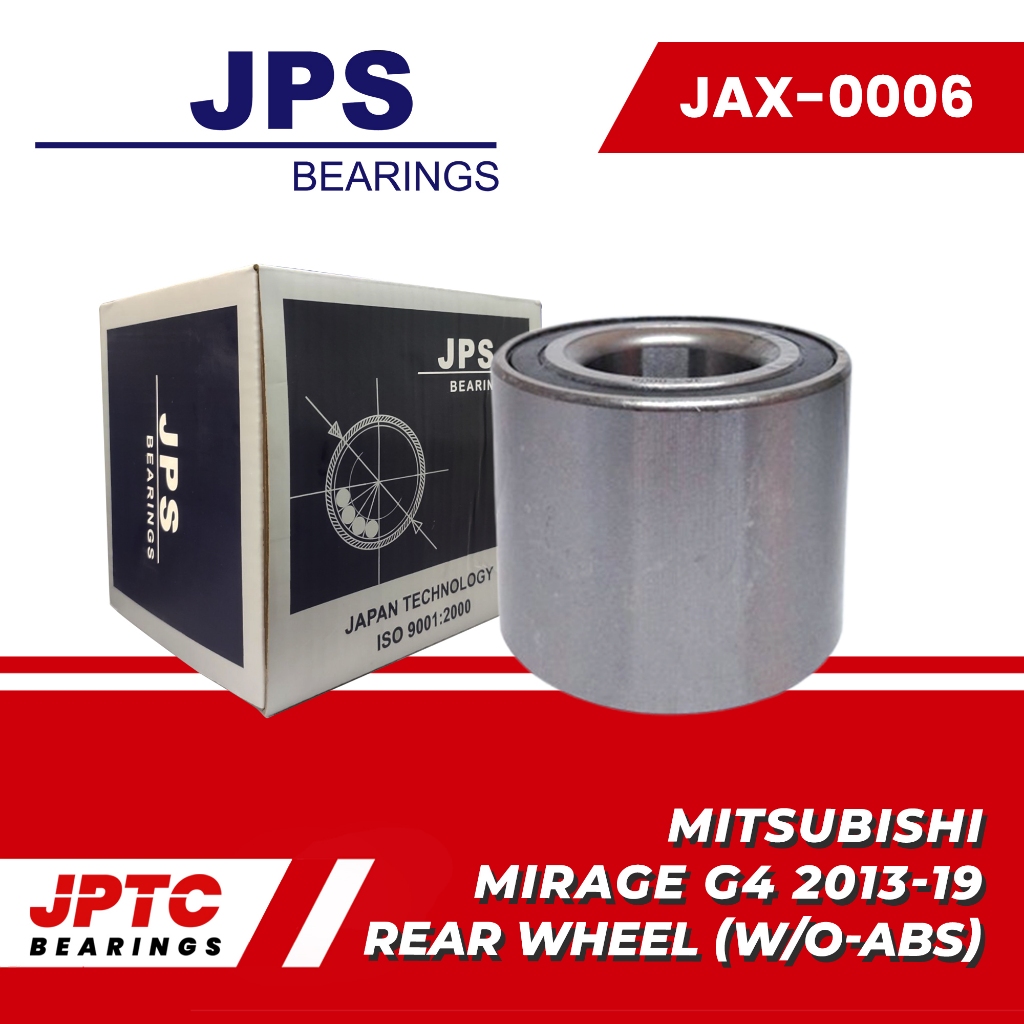 JPS JAX-0006 Rear Wheel Bearing – Mitsubishi Mirage G4 (2013–2019 ...