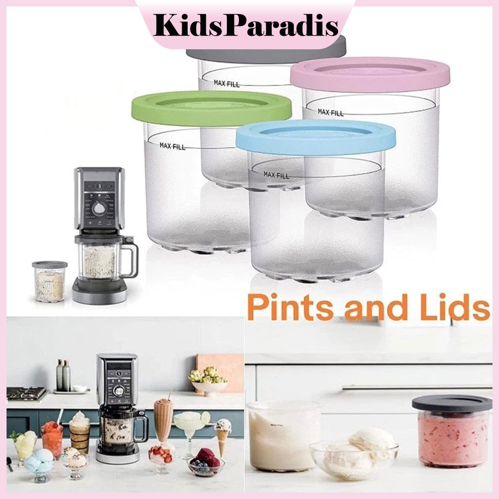 Ice Cream Pints Cup For Ninja Creamie Ice Cream Reusable Ice Cream ...