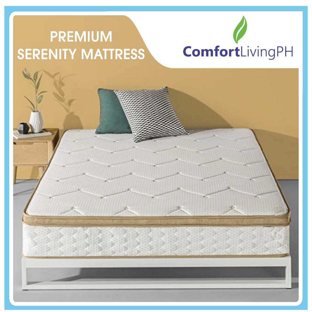 Comfort Living Serenity Spring Mattress Premium Spring with Comfort ...
