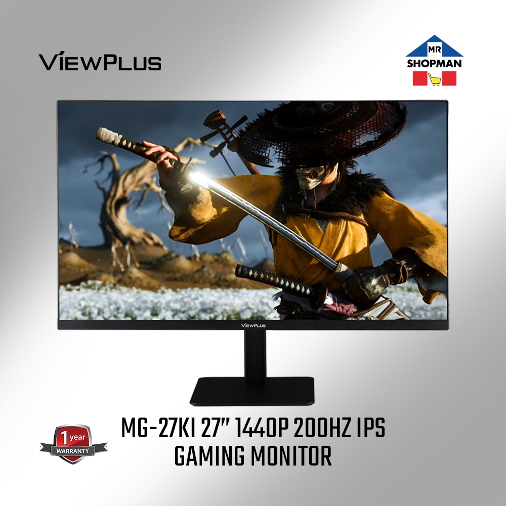 ViewPlus MG 27KI 27″ 2K QHD 1440P 200Hz IPS Gaming Monitor | Shopee Philippines