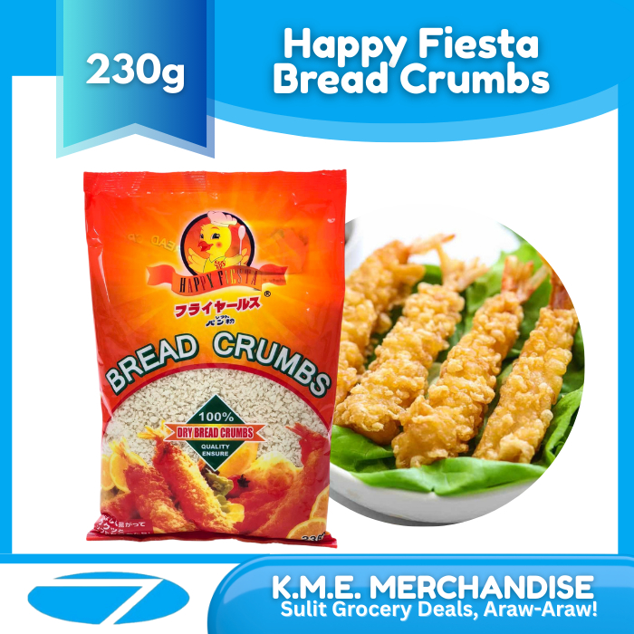 Happy Fiesta Bread Crumbs (230g) | Shopee Philippines
