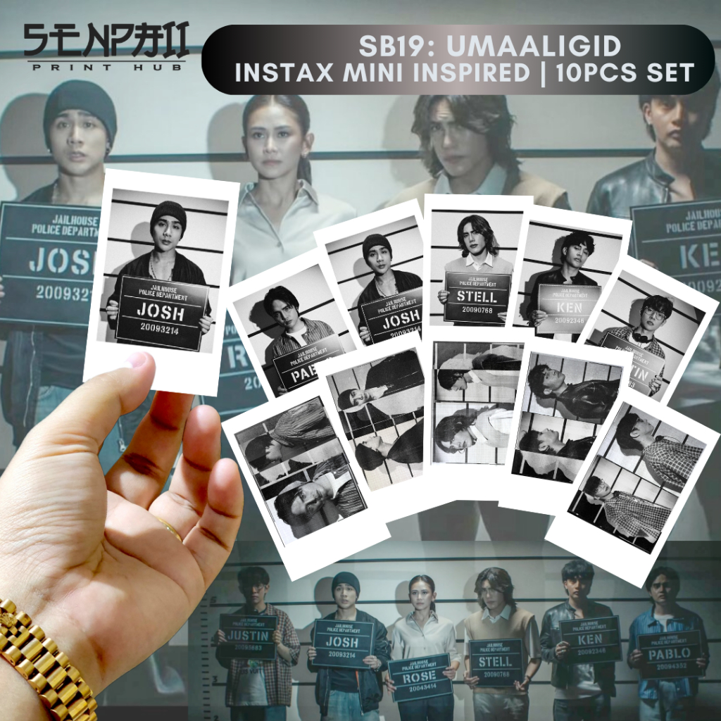 SB19: UMAALIGID | INSTAX MINI INSPIRED PHOTOS | Shopee Philippines