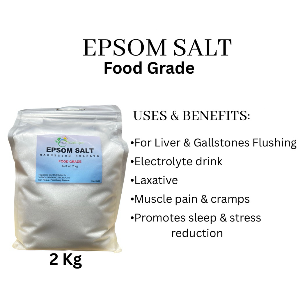 Pure Epsom Salt (FOOD GRADE)For flushing gallstones & Liver ...