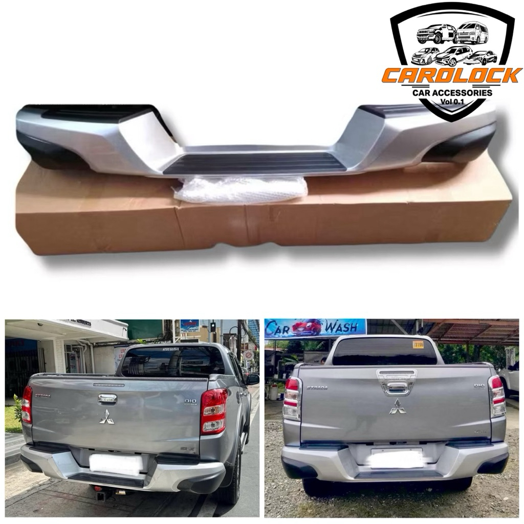 Mitsubishi Triton Strada 2015 - 2018 Rear Bumper OEM | Shopee Philippines
