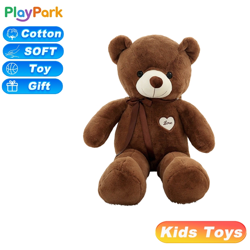 【PlayPark】Teddy Bear Various sizes Human Size stuffed toy Skin-friendly ...