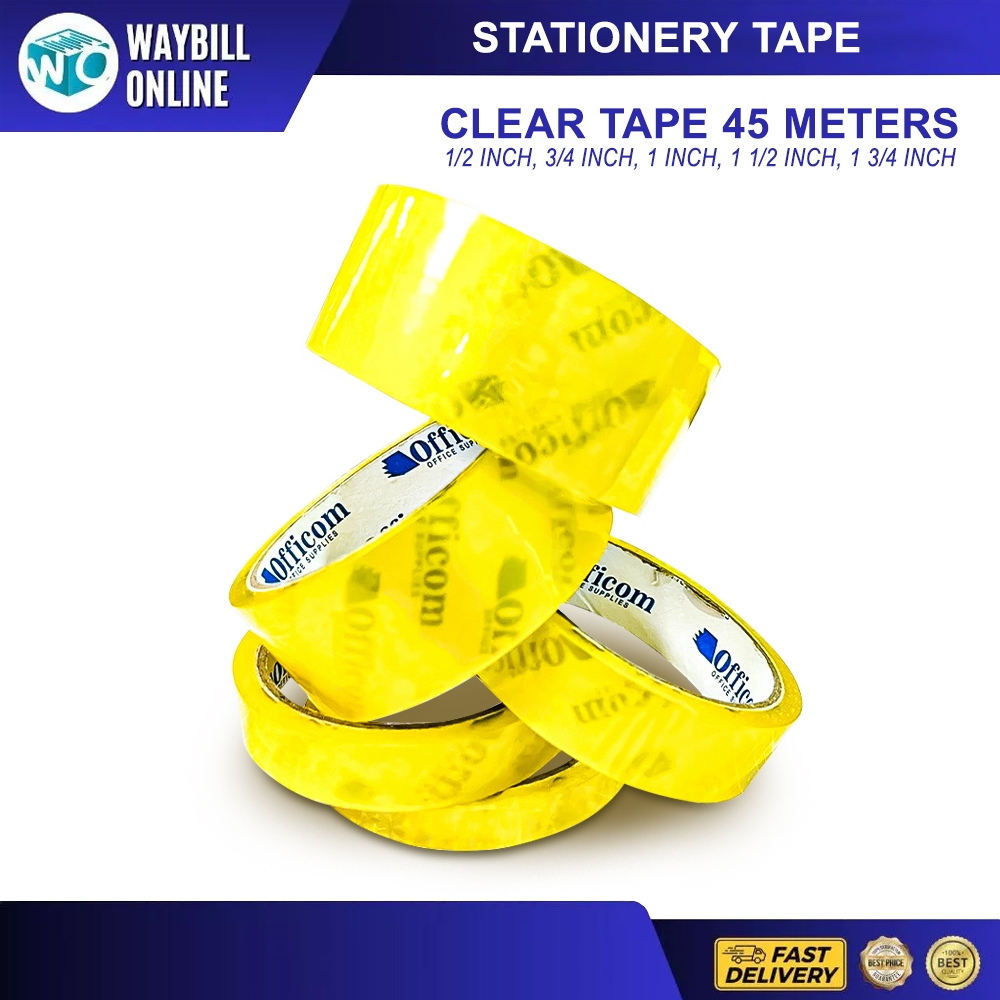 Tape 45 Meters x 1/2 inch , 3/4inch , 1inch , 1 1/2 inch , 1 3/4 inch ...