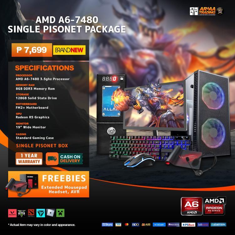 BRANDNEW SINGLE PISONET AMD A6/A8/ ATHLON/ RYZEN 3/5 AND RYZEN 7 5700G ...