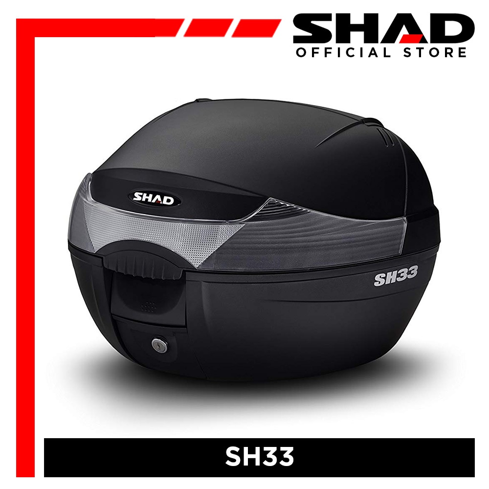 SHAD Motorcycle Box SH33 Black | Shopee Philippines