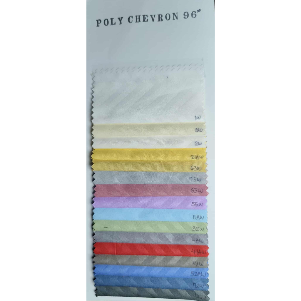 C.B. POLY CHEVRON CANADIAN COTTON FABRIC FOR BEDDINGS 96" INCHES WIDTH ...