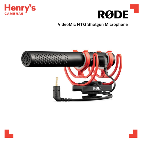 Rode VideoMic NTG Shotgun Microphone - Henry's Cameras | Shopee Philippines